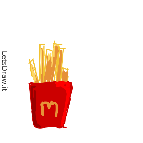 How to draw fries / ta778gu1k.png / LetsDrawIt