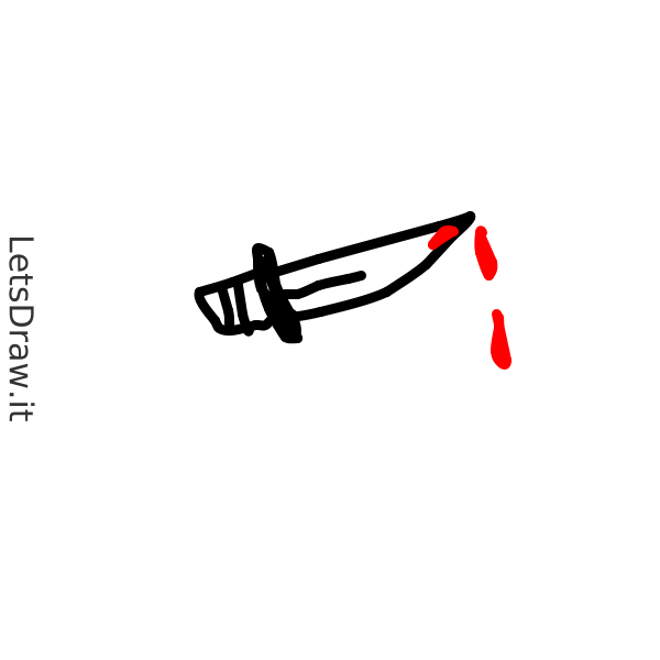 How to draw dagger / tb6teozhs.png / LetsDrawIt