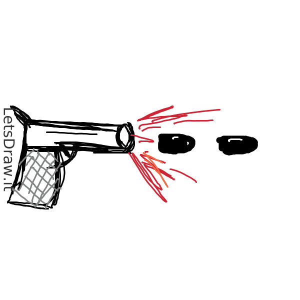 How to draw Bullets / tbncd7r6m.png / LetsDrawIt