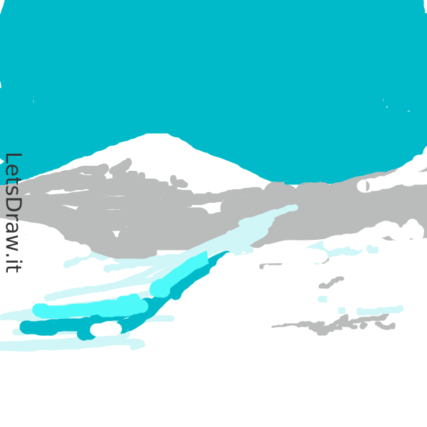 How to draw snow / tca6xm473.png / LetsDrawIt