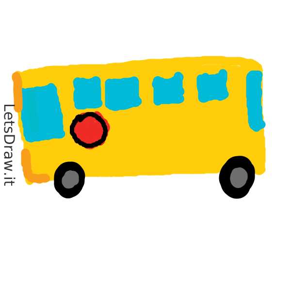 How to draw bus / tfnno36h5.png / LetsDrawIt