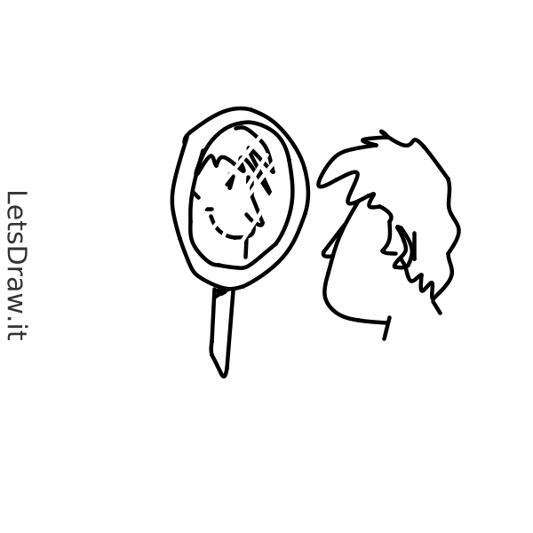 How to draw reflection / tfumd6445.png / LetsDrawIt