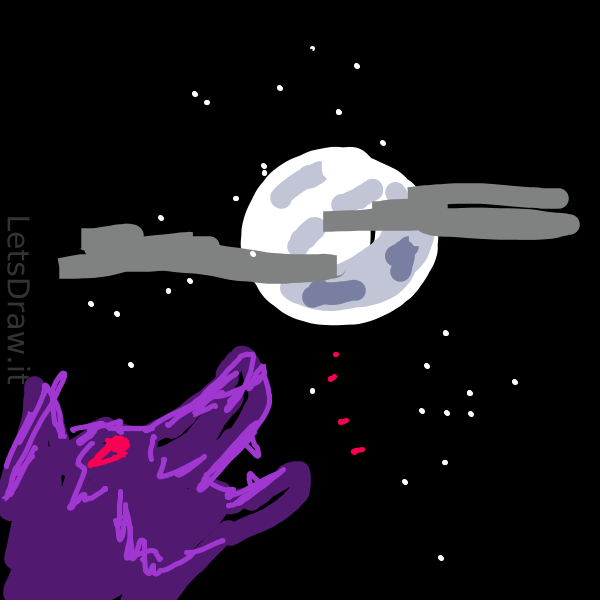 How to draw midnight / tgoteiyop.png / LetsDrawIt