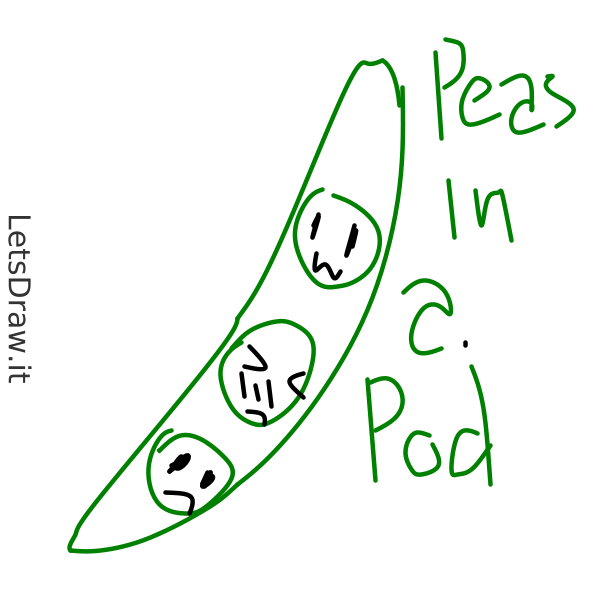 How to draw green beans / th6zbfjk9.png / LetsDrawIt