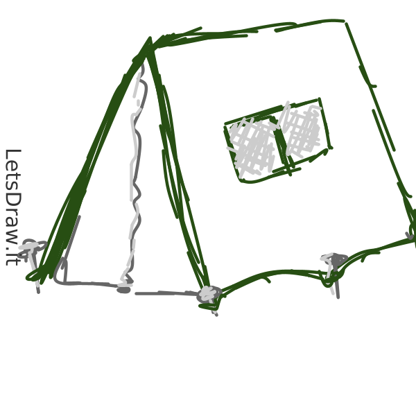 How to draw camp / thmzf89bh.png / LetsDrawIt