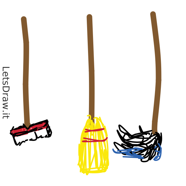 How to draw broom / tj4adtroo.png / LetsDrawIt
