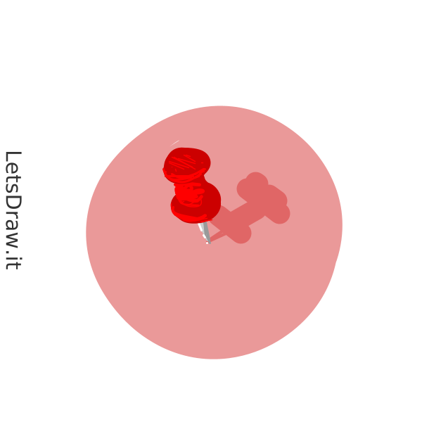How to draw pin / tj6e8u43g.png / LetsDrawIt