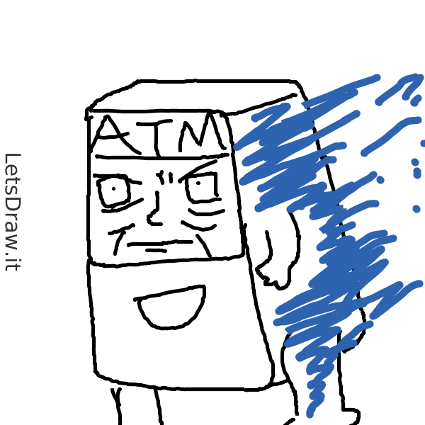 How to draw ATM / LetsDrawIt