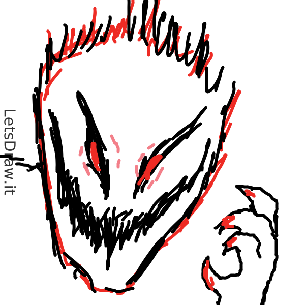 How to draw evil / tkaioejfb.png / LetsDrawIt