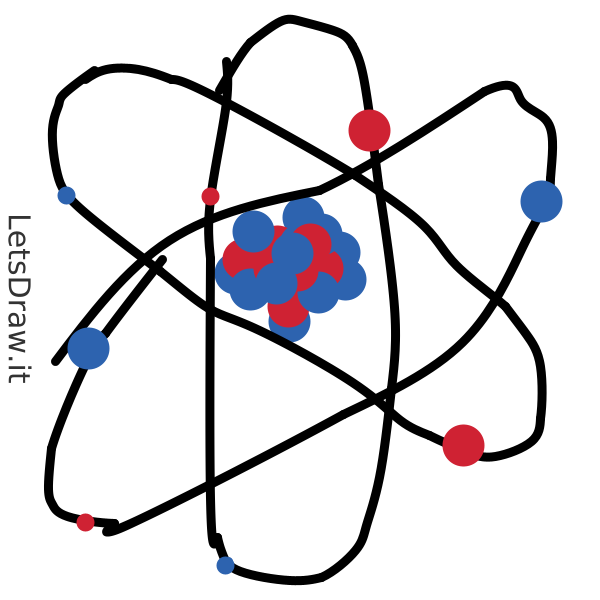 How to draw atom / towwbsink.png / LetsDrawIt