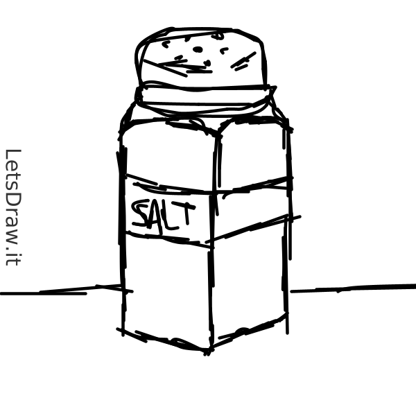 How to draw salt / toymz6js.png / LetsDrawIt