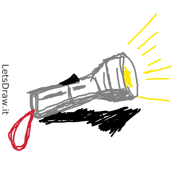 How to draw torch / tps8gcug.png / LetsDrawIt