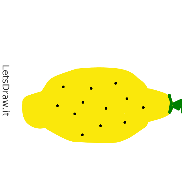 How to draw lemon / tq1abmqj8.png / LetsDrawIt