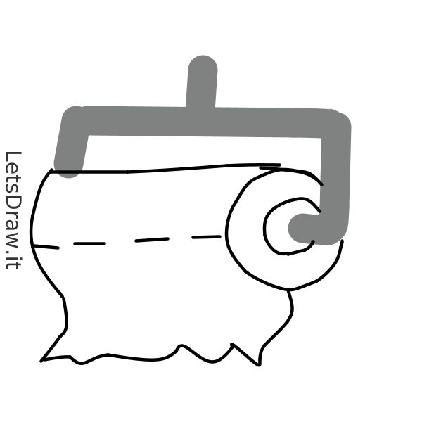 How to draw toilet paper / ts4fo8no.png / LetsDrawIt