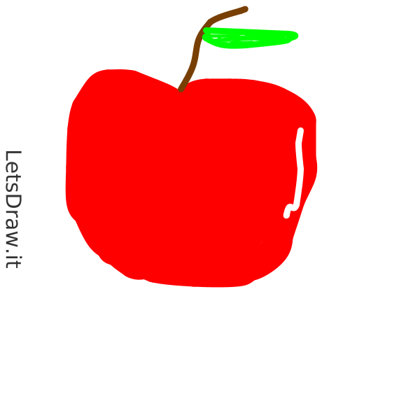 How to draw apple / ts9b8bwxz.png / LetsDrawIt