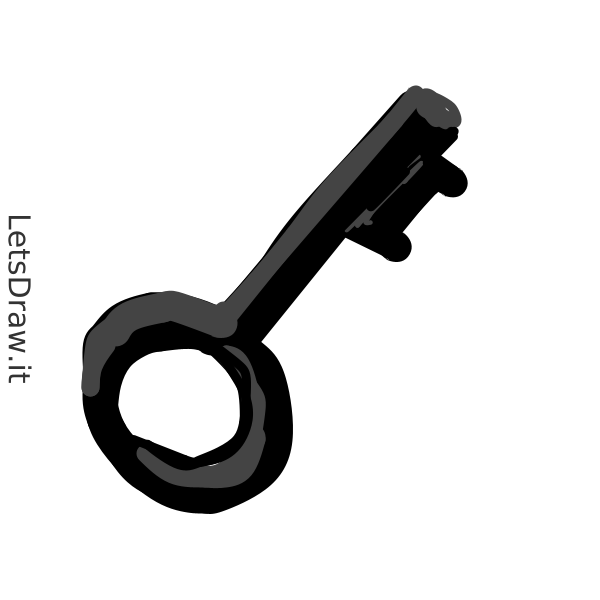 How to draw key / tsj6re8y.png / LetsDrawIt