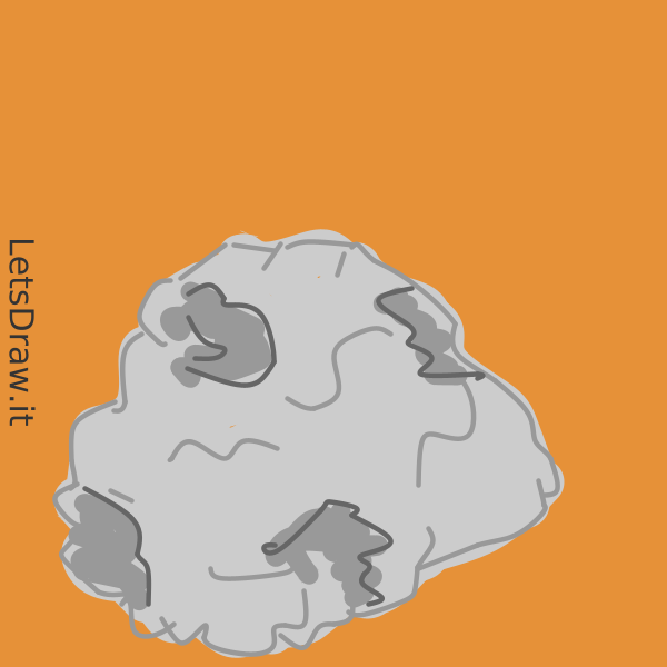 How to draw rock / tthwfu4rj.png / LetsDrawIt