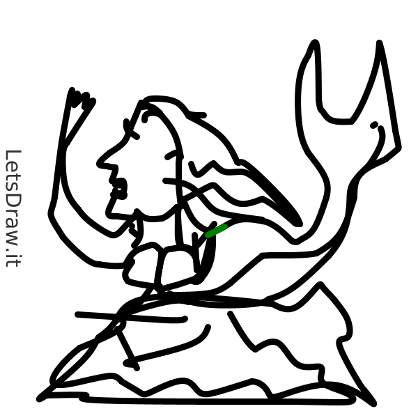 How to draw mermaid / tutme51x.png / LetsDrawIt