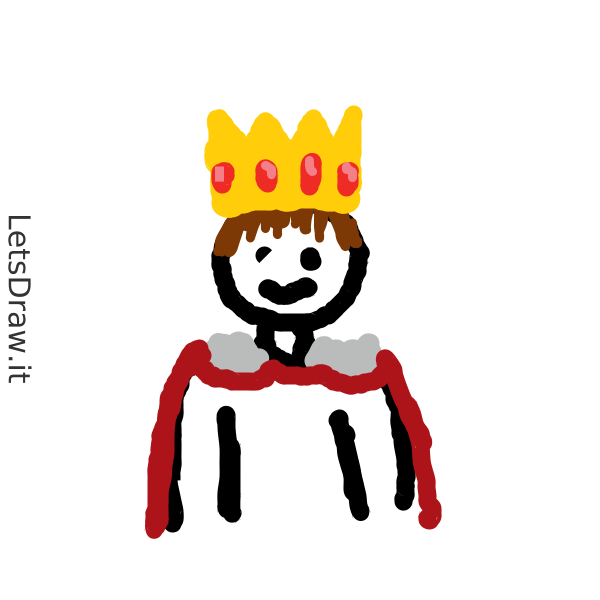 How to draw king / tw3gq4knc.png / LetsDrawIt