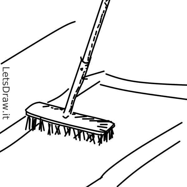 How to draw broom / tx813xuq.png / LetsDrawIt