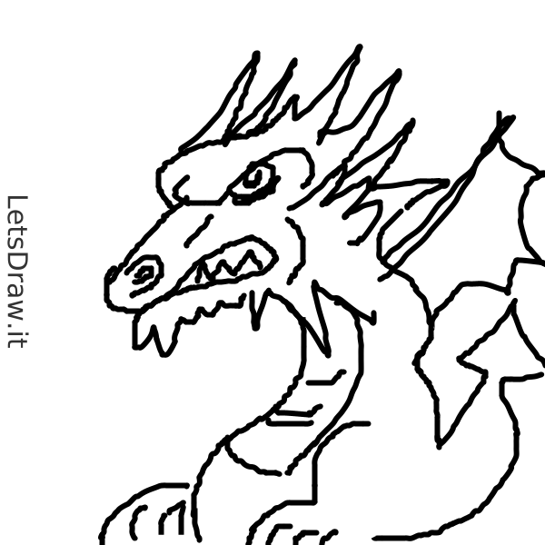 How to draw dragon / tye31o7oq.png / LetsDrawIt