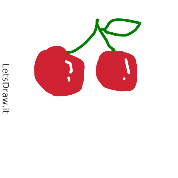 How to draw cherry / tyo3dpsw5.png / LetsDrawIt