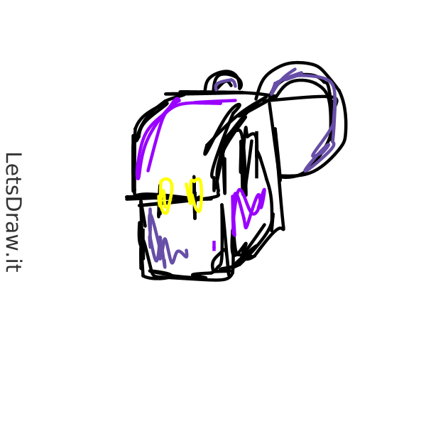 How to draw backpack / tysun1k1o.png / LetsDrawIt