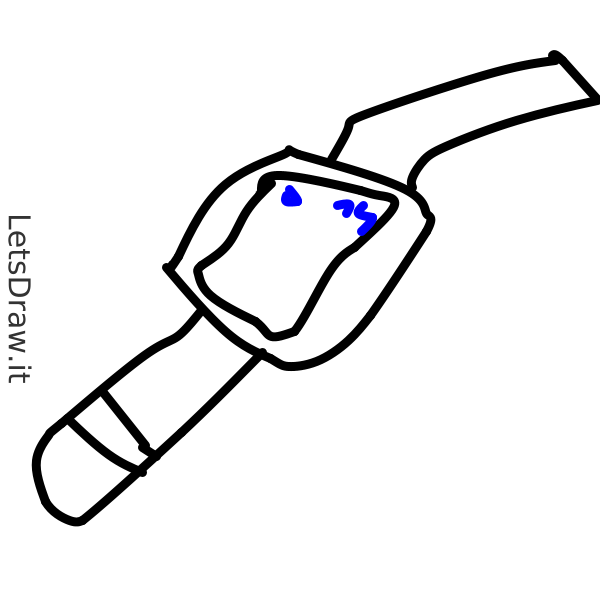 How to draw digital watch / u4q889xrf.png / LetsDrawIt