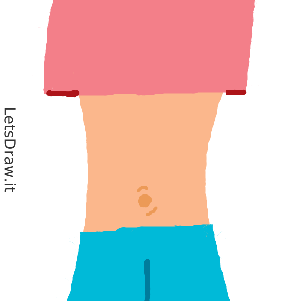 How to draw belly / u4r1ohyng.png / LetsDrawIt