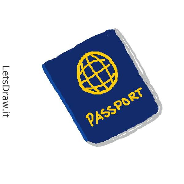 How to draw passport / u51oousub.png / LetsDrawIt