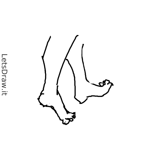 How to draw feet / u5k7eq653.png / LetsDrawIt