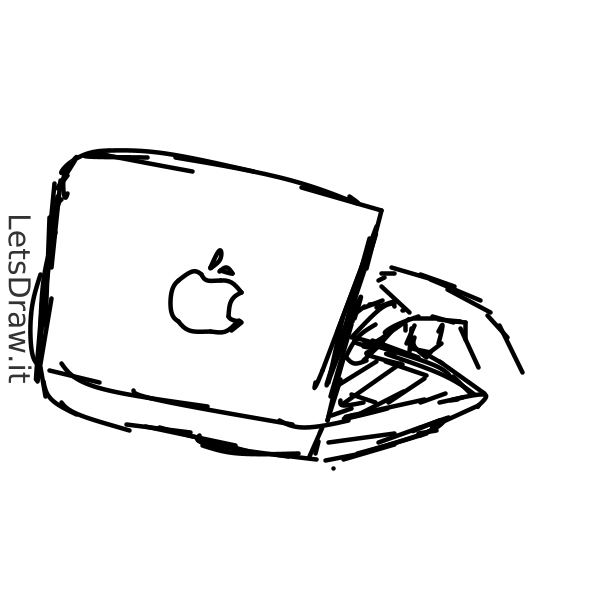 How to draw macbook / u747nun6e.png / LetsDrawIt