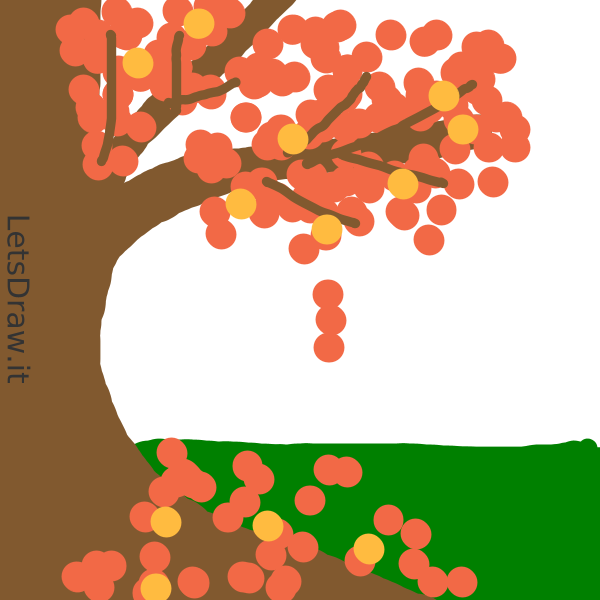 How to draw autumn / u845q4dmd.png / LetsDrawIt