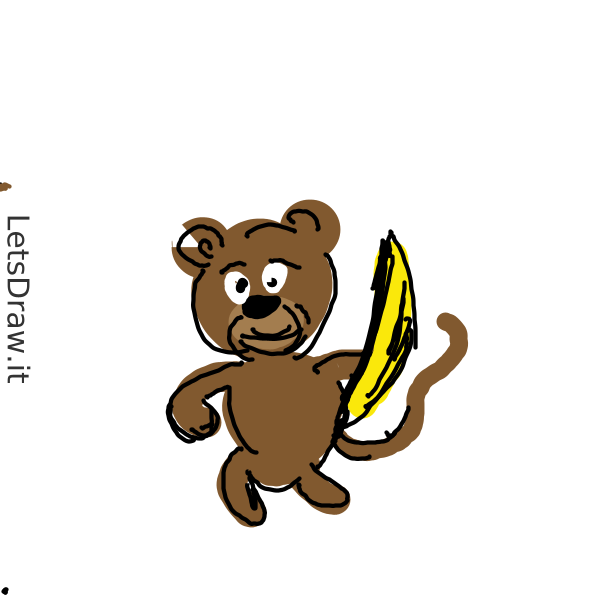 How to draw monkey / u8dhgd9fi.png / LetsDrawIt