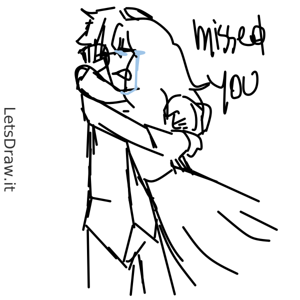 How to draw hug / ubg78t3m9.png / LetsDrawIt