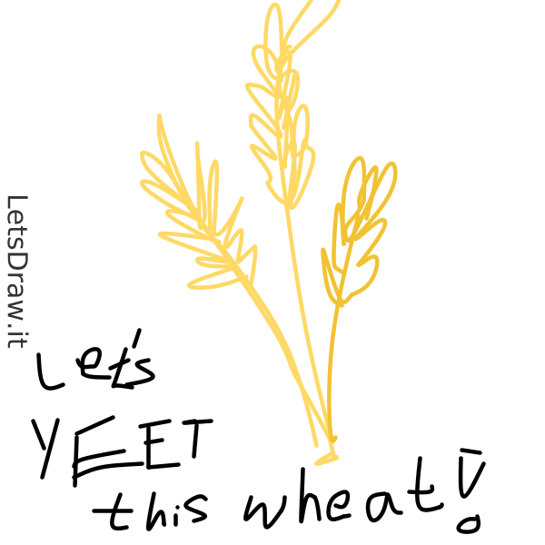 How to draw wheat / ubpgrrg3s.png / LetsDrawIt