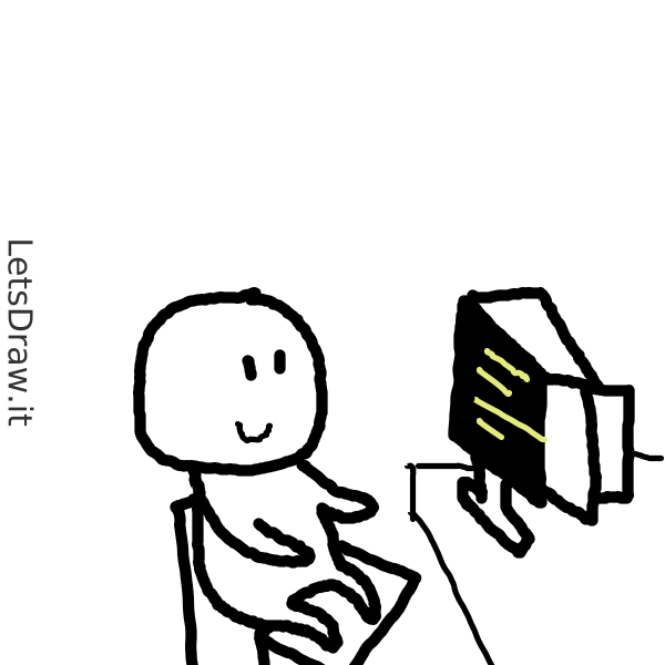 How to draw hacker / ufneph5ti.png / LetsDrawIt