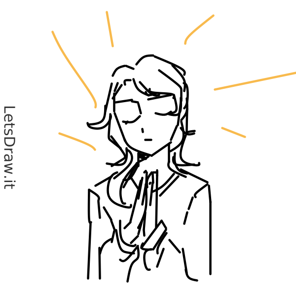 How to draw Christ / ufrcpray4.png / LetsDrawIt