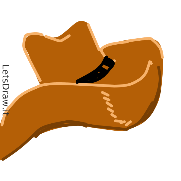 How to draw cowboy hat / ufsdf9d5e.png / LetsDrawIt