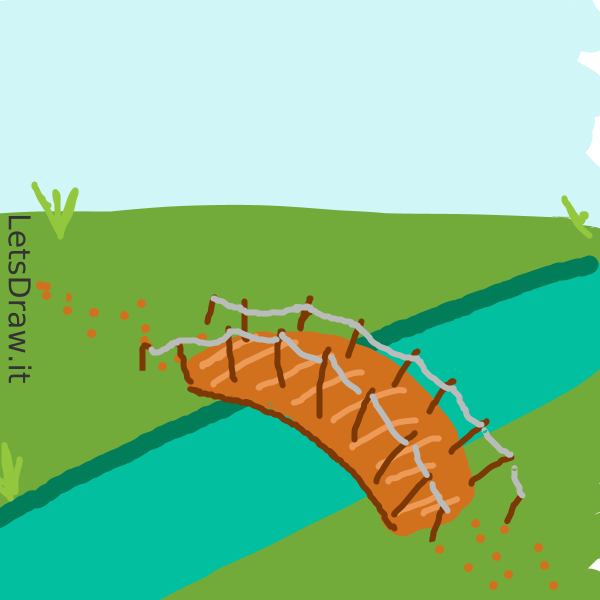 How to draw bridge / ufus11uqu.png / LetsDrawIt