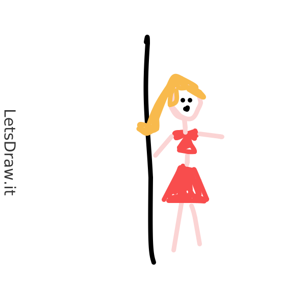 How to draw Pole dance / uh55jwzpb.png / LetsDrawIt