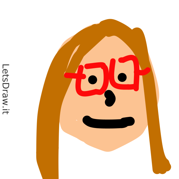 How to draw my face / LetsDrawIt