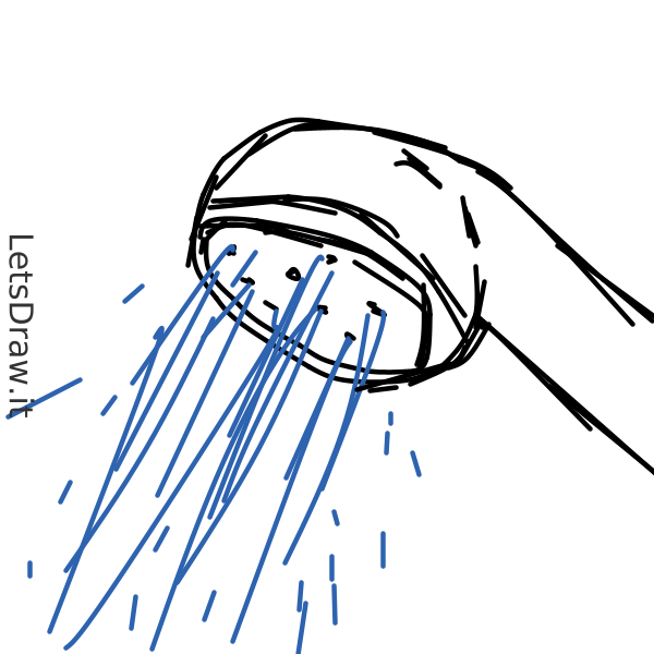 How to draw shower / ujc7nxqri.png / LetsDrawIt