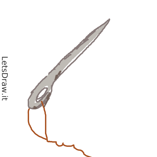 How to draw needles / ujtce1yje.png / LetsDrawIt