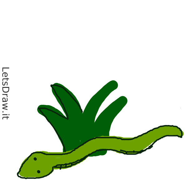 How to draw grass snake / uk1dq7s8a.png / LetsDrawIt