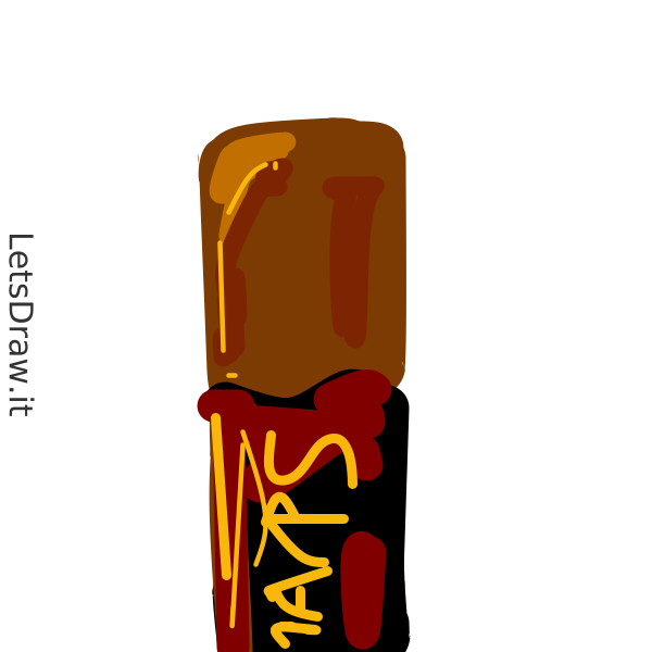 How to draw snack / LetsDrawIt