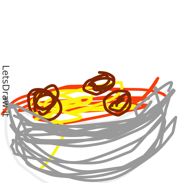 How to draw meatball / un71kw917.png / LetsDrawIt