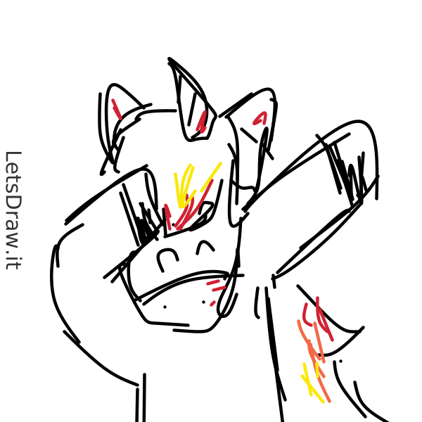 How to draw unicorn / uncs16fu.png / LetsDrawIt
