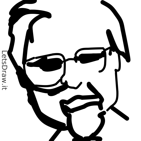 How to draw Fried chicken / uo1kkqgk4.png / LetsDrawIt