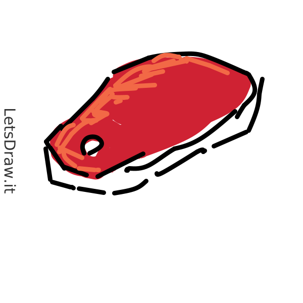 How to draw steak / uobi8t9s.png / LetsDrawIt